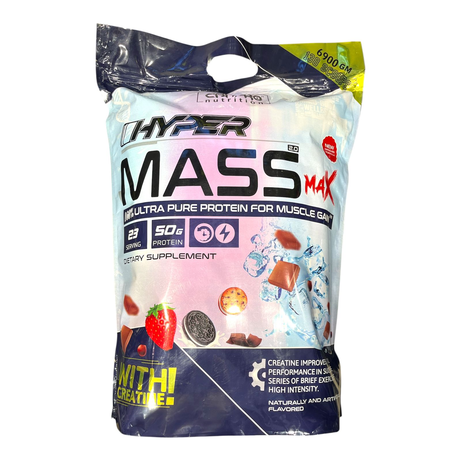 Campro Mass Gainer 7kg – 23 Servings High-Calorie Muscle Builder in ...