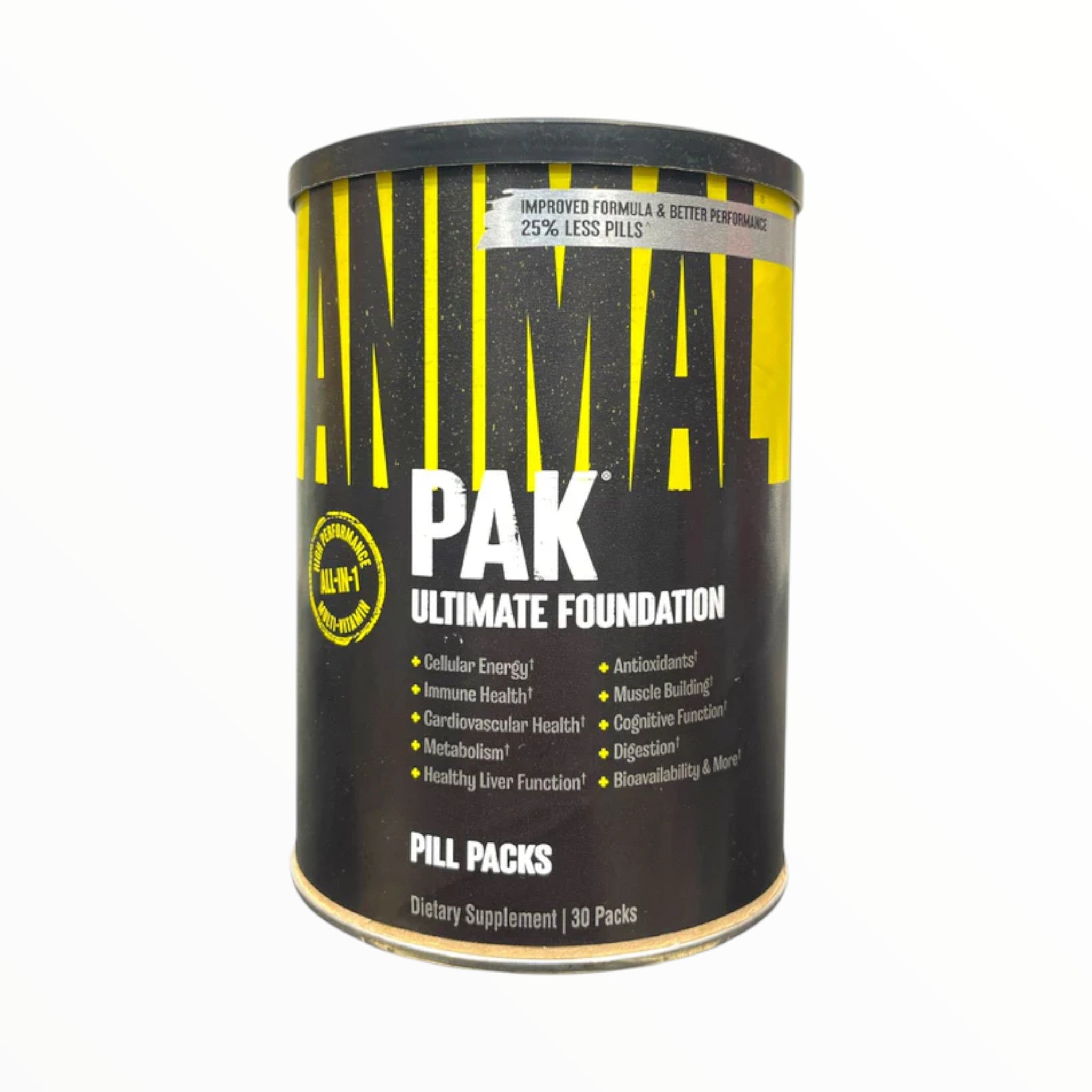 Animal Pak Tablets (30 Packs) – Elite Multivitamin for Athletes in ...